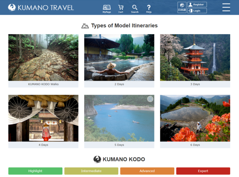 KUMANO KODO Planning – Tanabe City Kumano Tourism Bureau